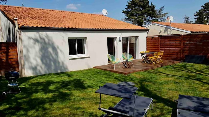 Gîte 50m2 Avec Jardin, Chien Bienvenu, 15 Mn Plage - Vendée