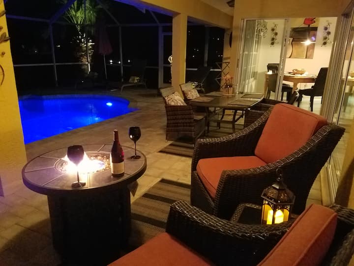 Charming, Retreat Home /Gulf Acc/ Heated Pool - Sanibel Island, FL