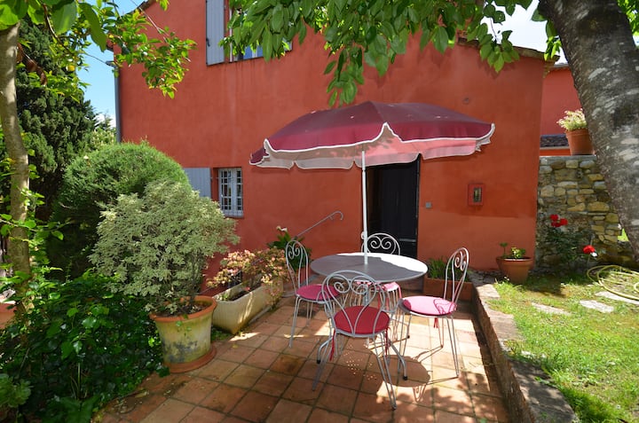 Biot Grand Studio A/c Avec Terrasse,parking,wifi - Biot