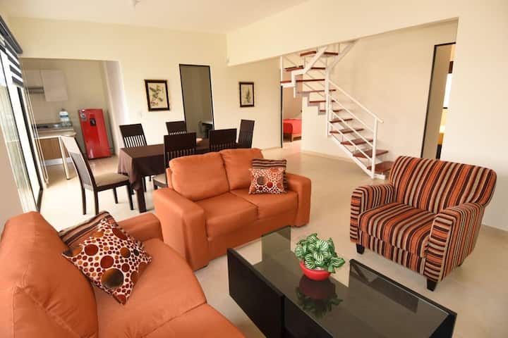Casa Cancún Cómodo Departamento Roofgarden Alberca - Cancún