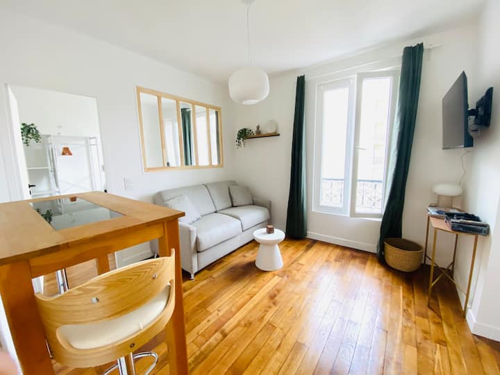 The 33, Clean And Cosy, 20 Min To Champs ÉLysées - ibis Clichy Centre Mairie