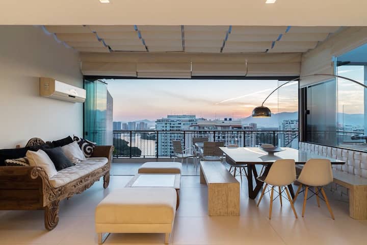 Beautiful 3 Bedroom Penthouse In Barra Da Tijuca - Rio de Janeiro