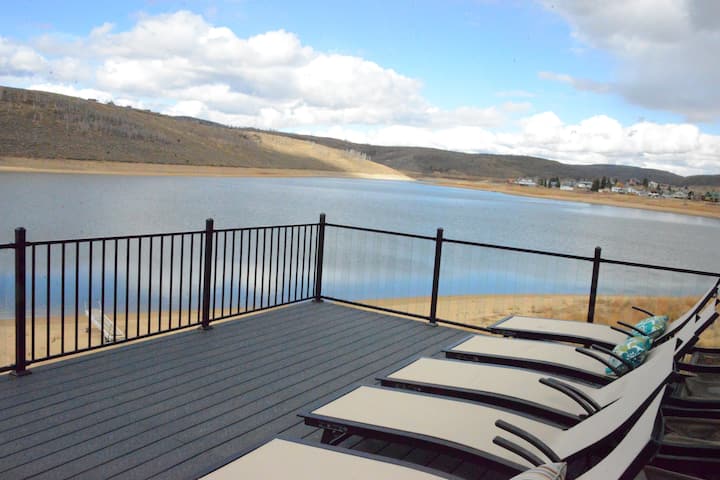 Lake Front House! Wow! One Of A Kind In Utah! - Scofield State Park, Helper