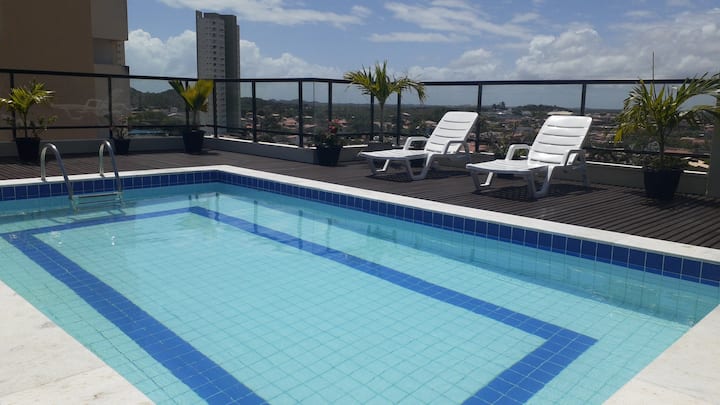 Apartamento Totalmente Mobiliado Próximo A Praia - Natal