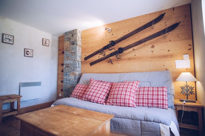 Appartement 2 Chambre , Cosy, Face Au Piste - Oz