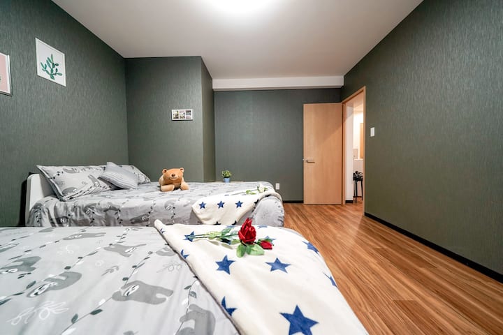 30%off Bc 上野区域/Jr山手线新宿池袋东京直达/最近车站步行3分钟/最多8人/精心装修 - Ueno