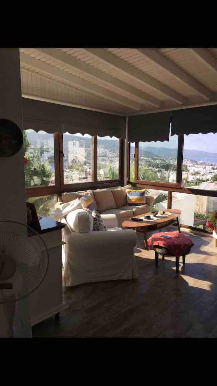 Panoramik Kale Ve Kos Manzaralı, Bodrum Merkezde - Бодрум