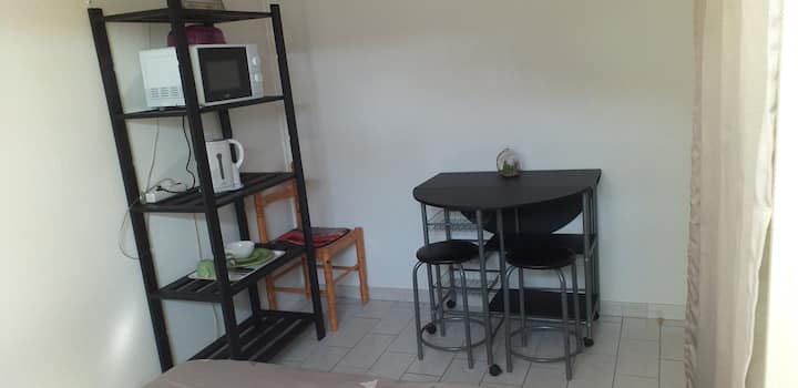 Studette Privée Coin Repas Salle D Eau Wc Au S/sol - Niort