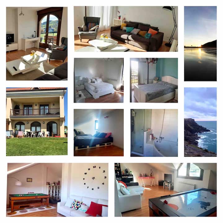 Magnífica Casa Adosada Con Jardín - Noja