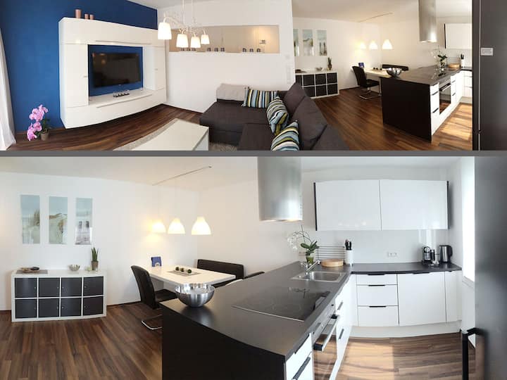 Luxus 2 Zimmer Wohnung Zentrum Rt  Wlan Parkp - Reutlingen