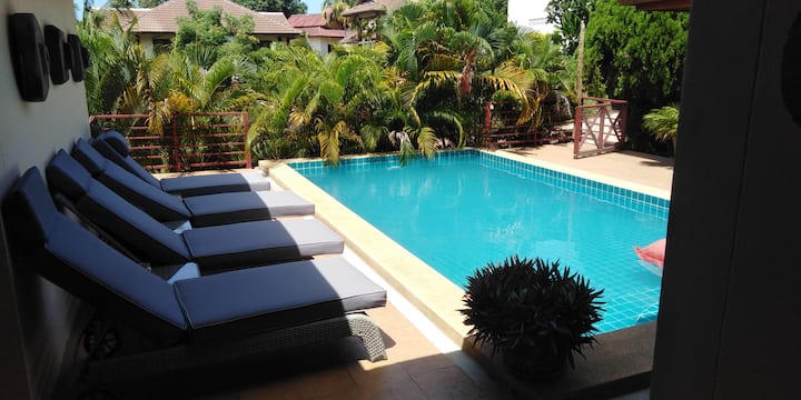 Spacious Family Ocean View Pool Villa In Lamai - Ko Samui