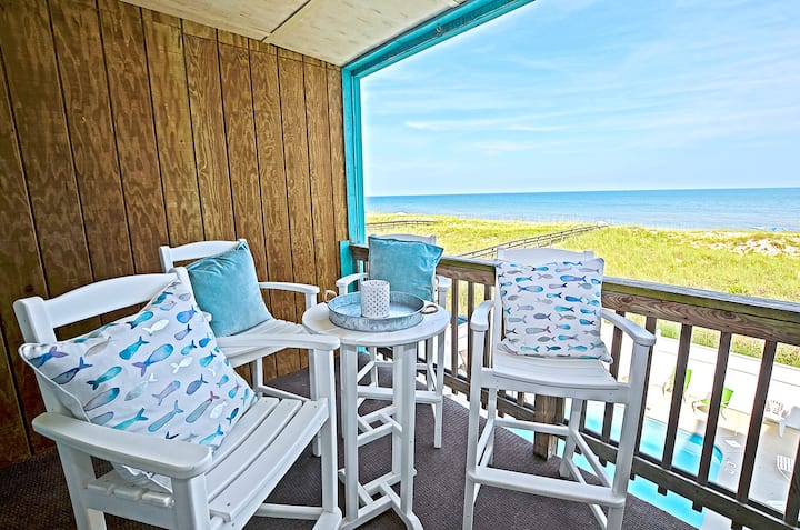 3 Bed 2 Bath Oceanfront Beach Condo! - Carolina Beach