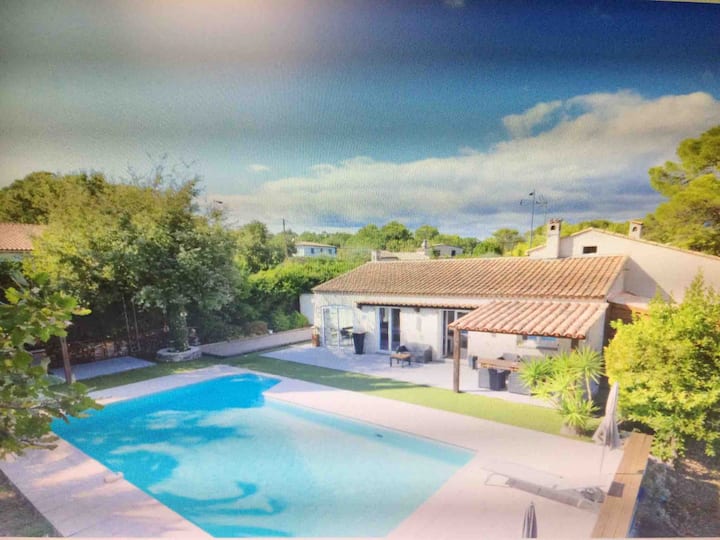 Villa Mougins 150 Piscine, Gym Boule +2 Pièces Ind - Grasse