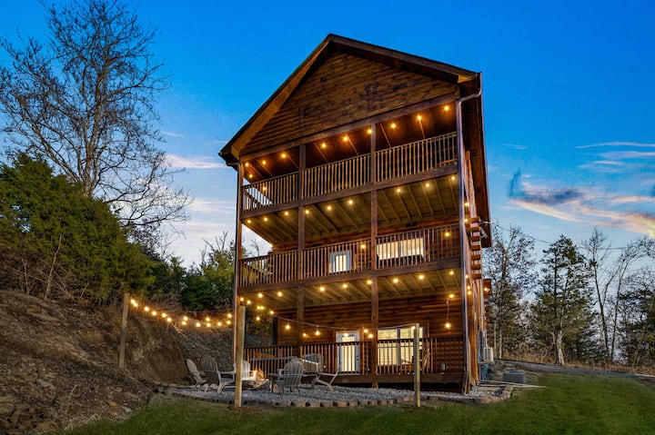 Nerf & Game Room | |Ndoor Pool | View | Discount - Sevierville, TN