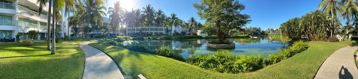 Depto. 3 Rec. En Mayan Lakes. - Acapulco