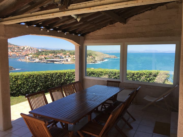 Collioure : Villa Vue Mer Spectaculaire Et Piscine - Collioure