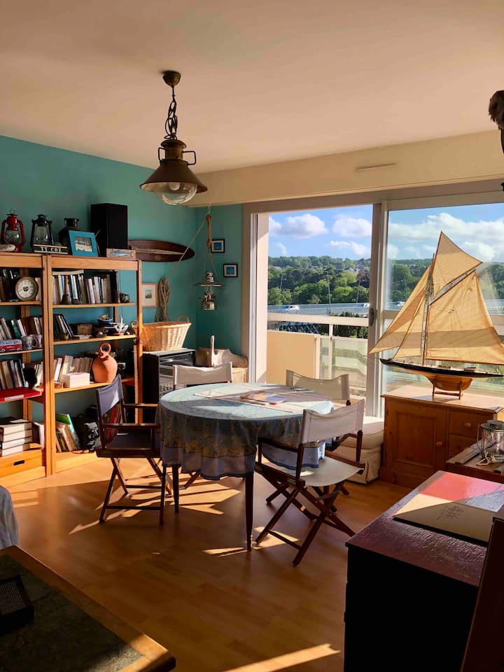 Appartement En Centre Ville Vue Port-rhu - Douarnenez
