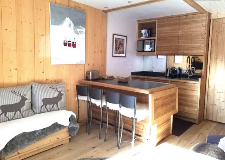 Très Bel Appartement Rénové 4/6 Personnes - Méribel