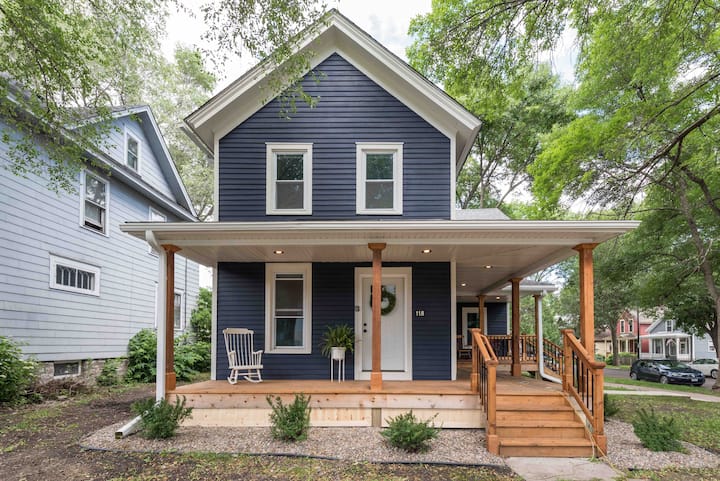 Luxury 3br Historic House❤️steps From Dt St. Paul. - Saint Paul, MN