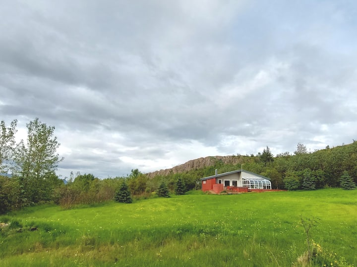 Bungalow In A River Valley - Iceland