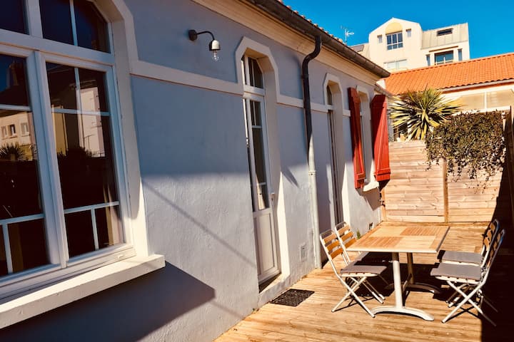 Maison Et Terrasse, 200m Grande Plage, 700m Marché - Saint-Gilles-Croix-de-Vie