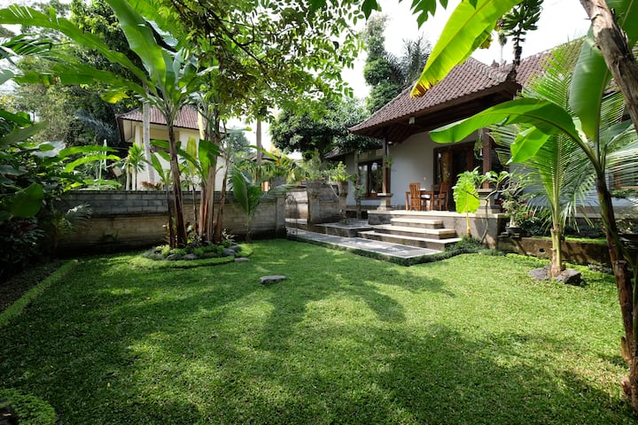 #Family2br Frangipani Villa Ubud~greenery Pool - Ubud
