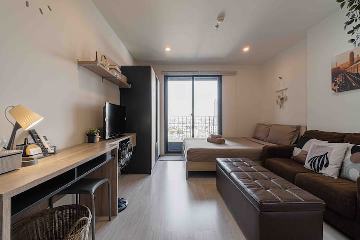 Comfortable Studio, 1 Step To Mrt, Near Chatuchak - Bangkok