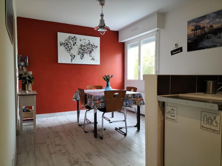 Appartement Tout Confort Plage Et Ville 3m. Ã Pied - Charente-Maritime