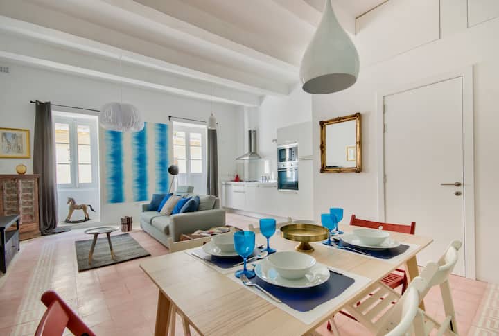 Loft Artistique à La Valette Avec Vue Sur La Mer - Valletta
