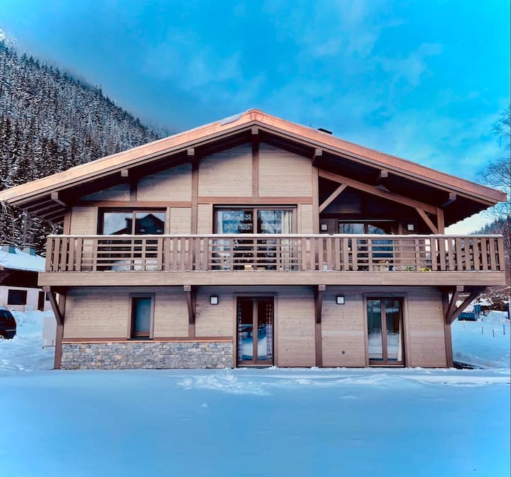 Chalet Plein Sud Avec Vue Mont-blanc - Les Praz de Chamonix
