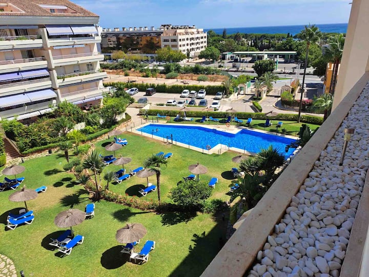 ÁTico Golden Mile, Piscina-parking, 5min Playa! - Marbella