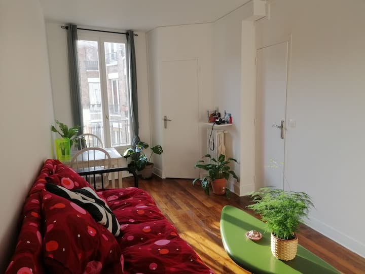 Charmant Studio Au Pied Du Parc De Belleville - París