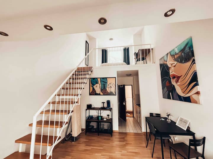 Coole City Wohnung Auf 2 Etagen, Nähe Hbf + Messe - Essen