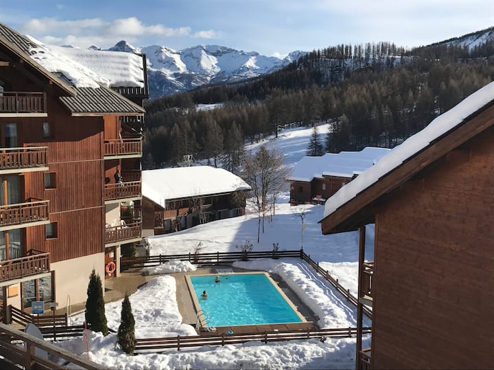 Appartement Convivial Avec Très Belle Vue 4/6 Pers - Puy-Saint-Vincent