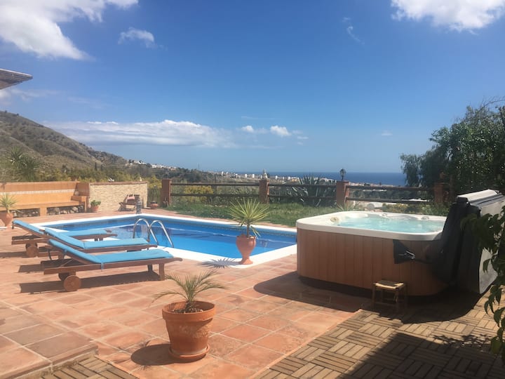 Private Guest House With Pool And Jacuzzi - Frigiliana