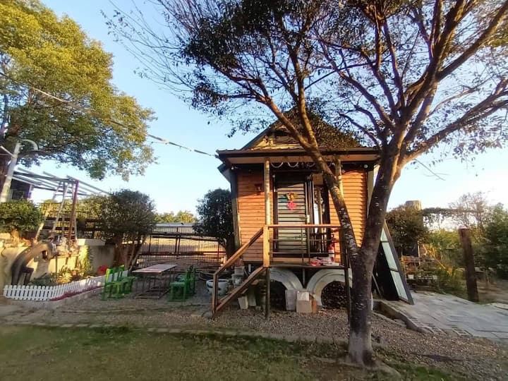 緣田舍-小木屋四人房 - Tainan City