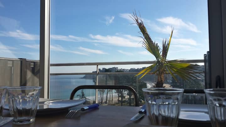 Appartement 3* Vue Mer Tout éQuipé + Tv Et Wifi - Perros-Guirec