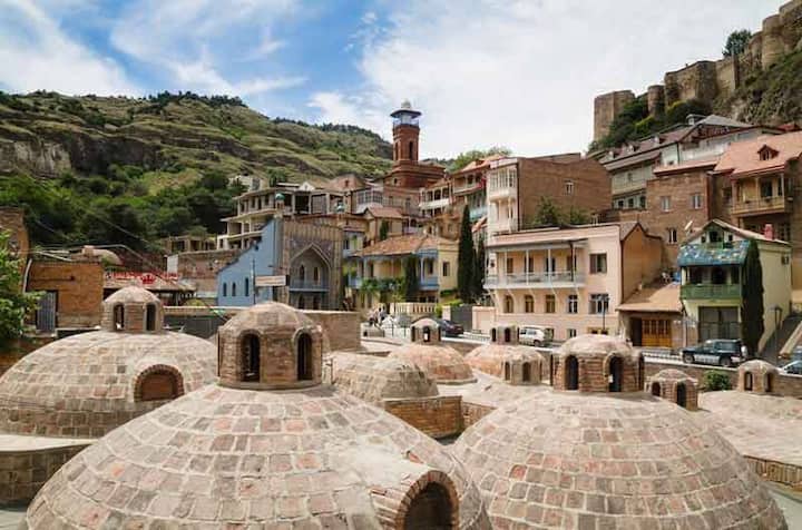 Старый Тбилиси,Возле Бань.Old Town.centre.baths - Tbilisi