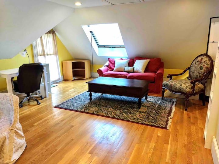 Lucy's B&b  Open Attic Studio - Newton, MA