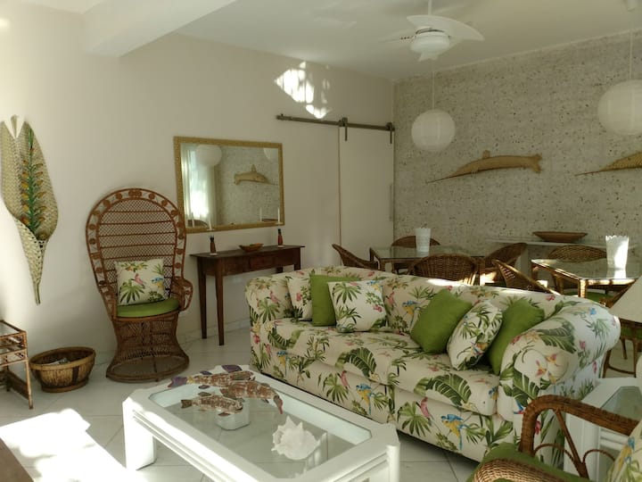 Enseada, 60m Da Praia, 10 Pessoas, 4 Quartos, 4 Wc - Guarujá