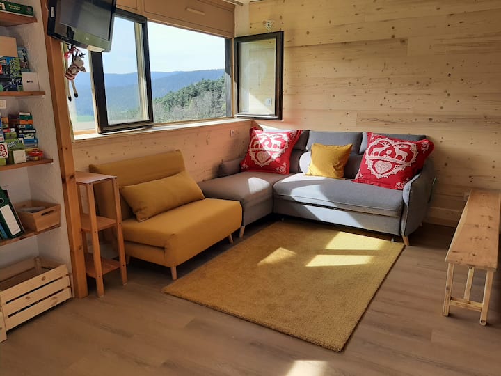 Appart Cosy Famille 6 Pers Vercors Vue Montagne - Lans-en-Vercors