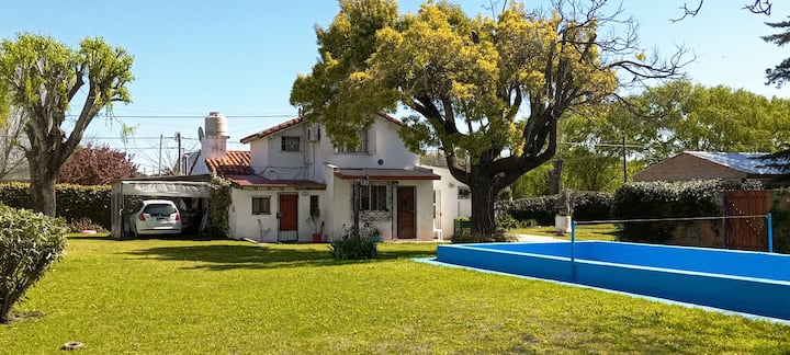 Casa Para 8, Con Pileta Cerca Del Vivero. - Miramar