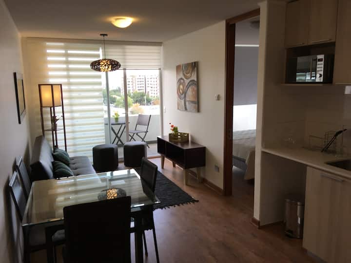 Departamento Nuevo Las Condes A 1 Cuadra De Metro - Las Condes