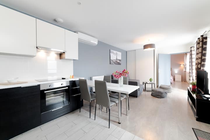 Charmant Appart Près De Paris Clim Et Jardin - Vitry-sur-Seine