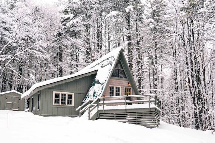 Adk Cedar Chalet A-frame - Adirondack Mountains