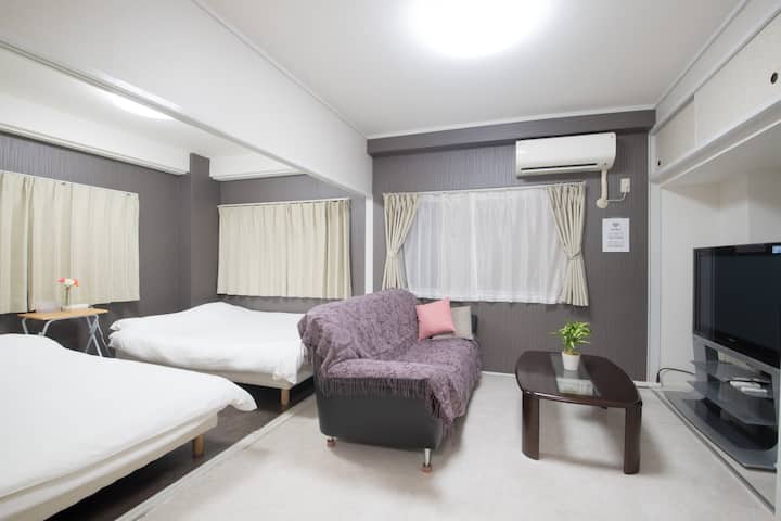 S-302 The Cozy Room For Sightseeing And Night Out! - Hiroshima