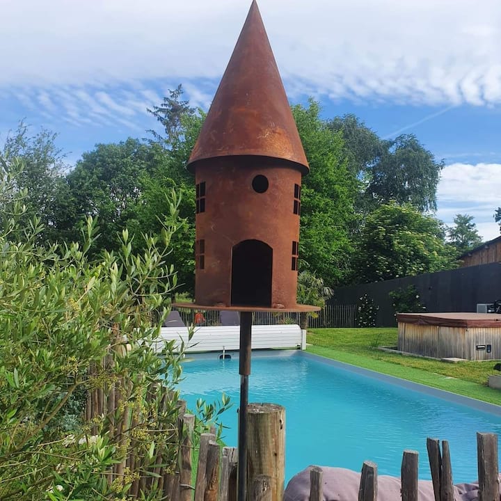 Gîte "Les Lavandières" Option Jacuzzi - Janzé