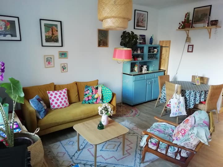 Grand T2 Façon Loft, Proche Centre-ville/talensac - Nantes