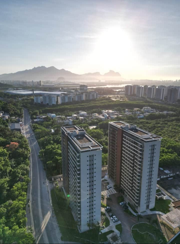 Flat Completo. Barra Riocentro+ - Rio de Janeiro