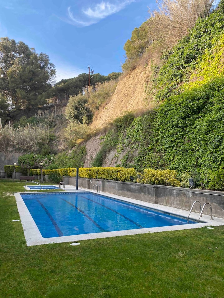 Duplex Con Piscina, Terraza Con Barbacoa Y Parking - Arenys de Mar